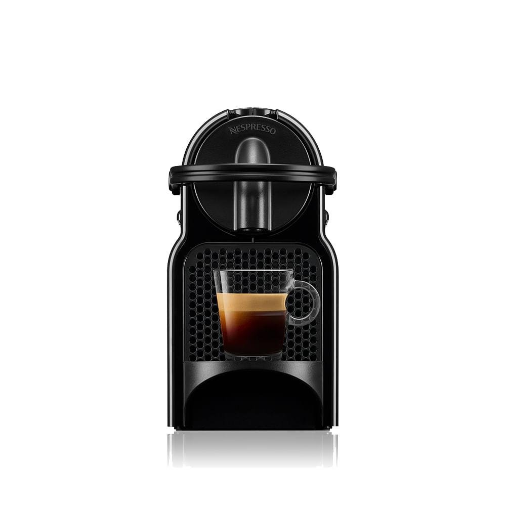Cafeteira Nespresso Inissia Preta 220V + 50 Cápsulas de Café ...