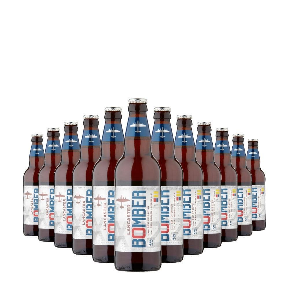 Kit Cerveja Lancaster Bomber Ale Gf 500 ml 12 Unidades | Pão de Açúcar