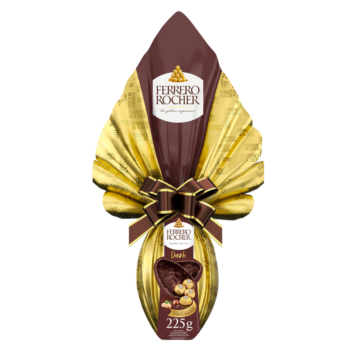 Ovo de Páscoa Ferrero Rocher Dark 225g | Pão de Açúcar