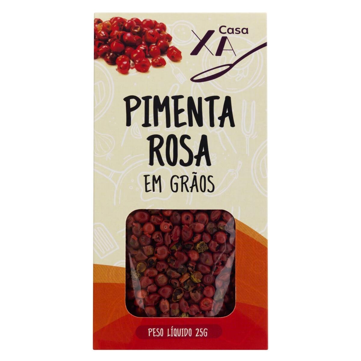 Pimenta-Rosa em Grãos CasaXa Caixa 25g | Pão de Açúcar