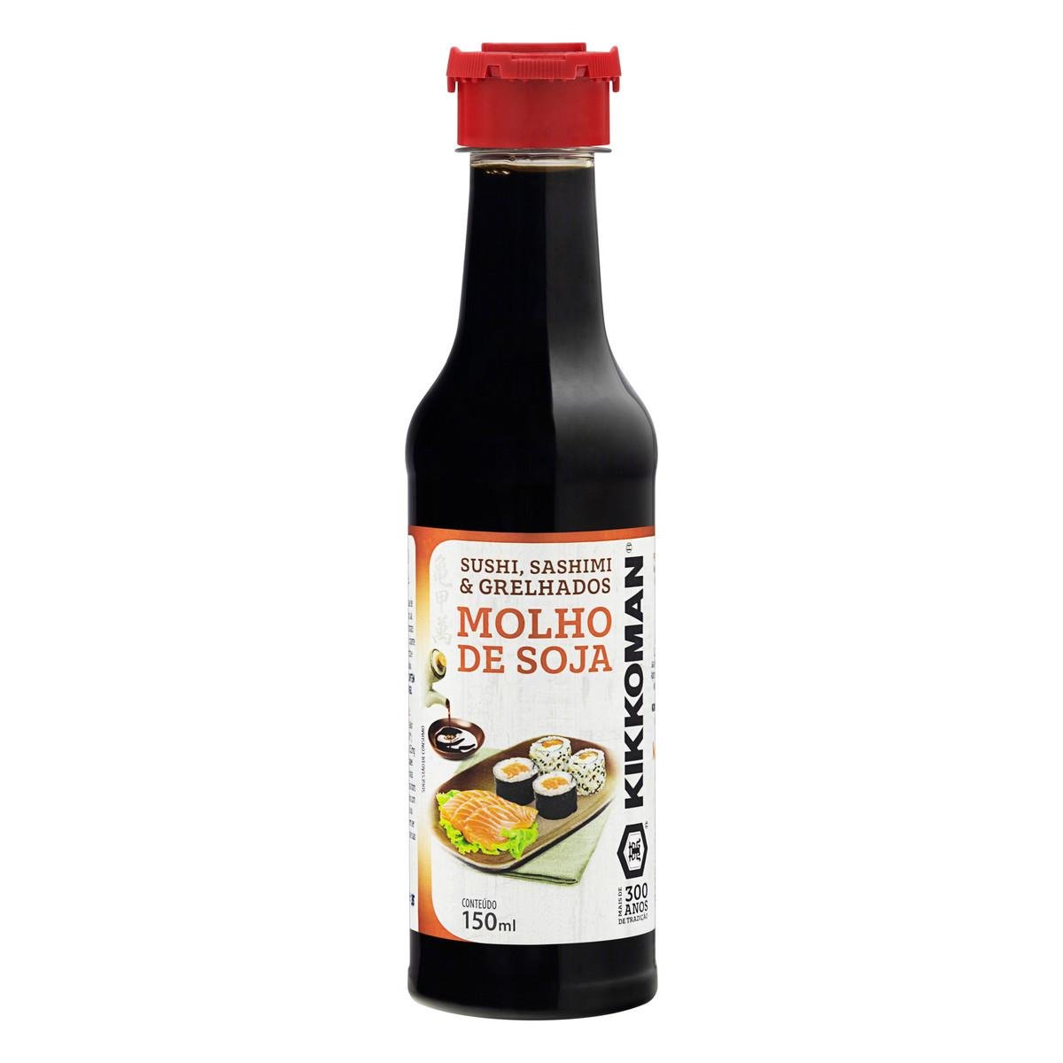 Molho de Soja Sashimi Kikkoman Frasco 150ml | Pão de Açúcar