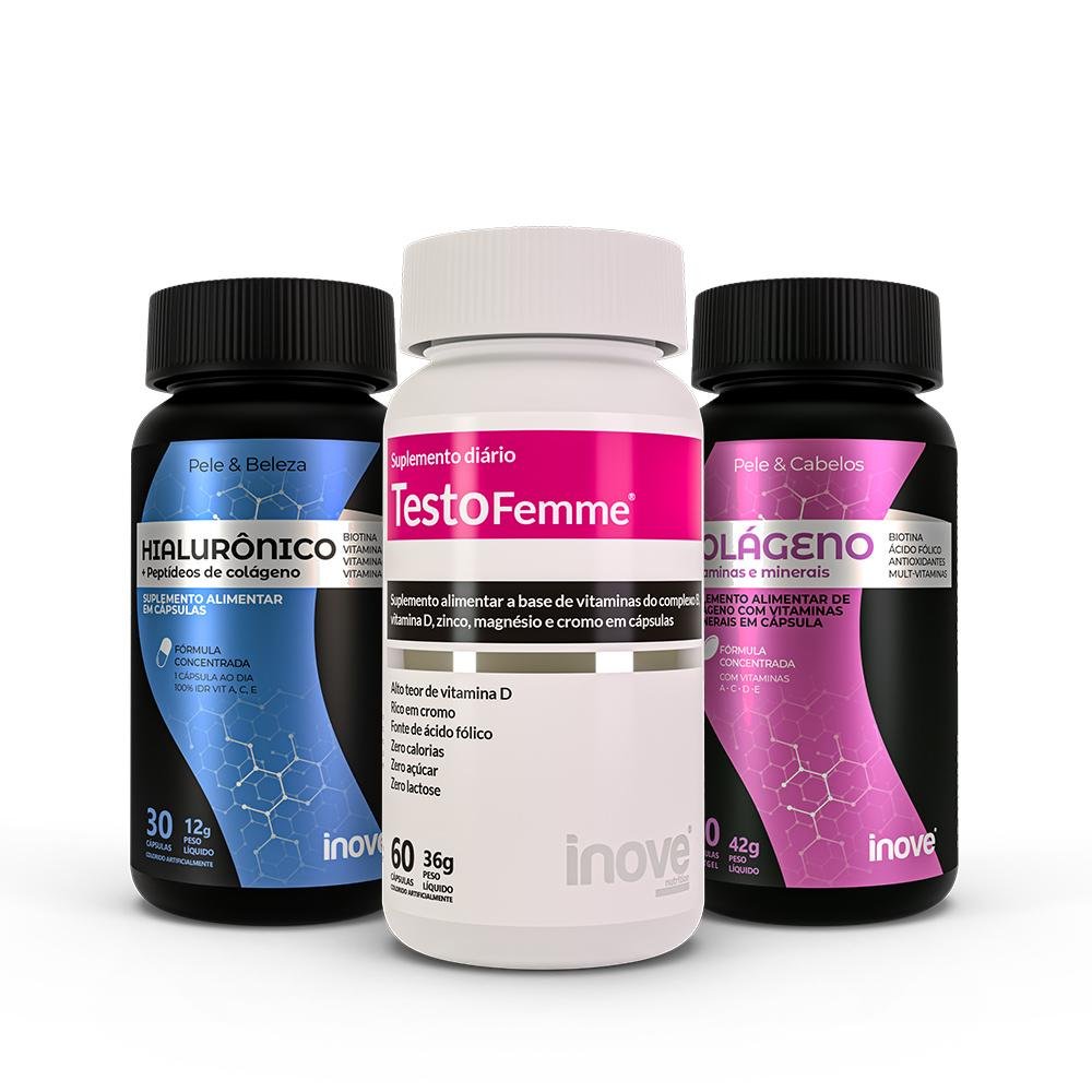 ACIDO HIALURONICO + COLAGENO + TESTOFEMME | Pão de Açúcar