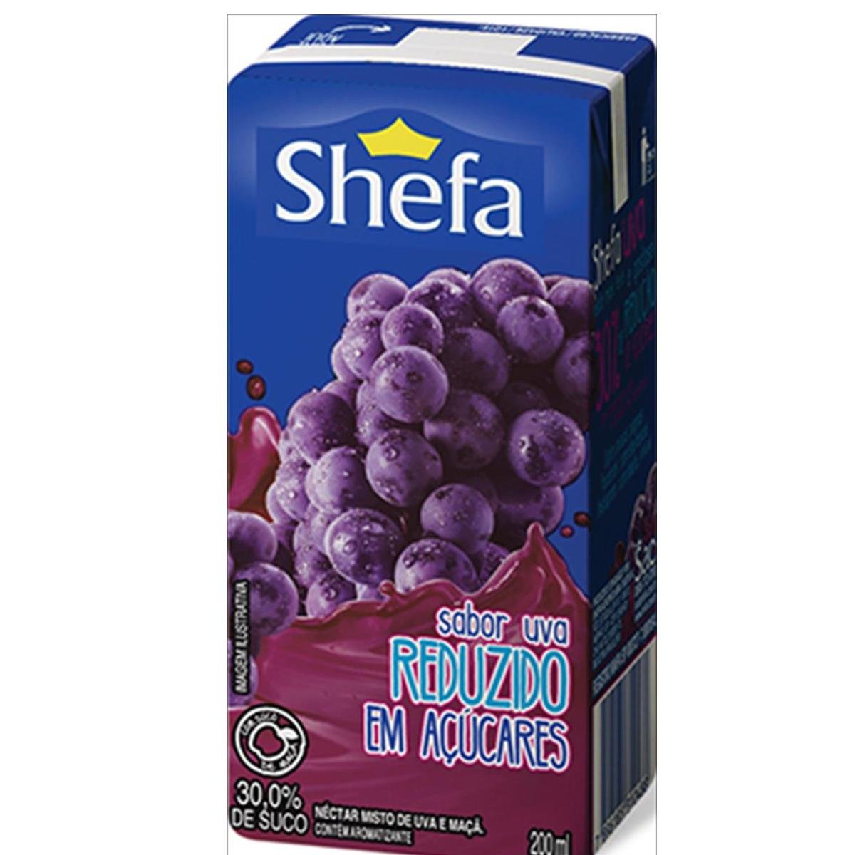 Néctar Uva Shefa Caixa 200ml | Pão de Açúcar