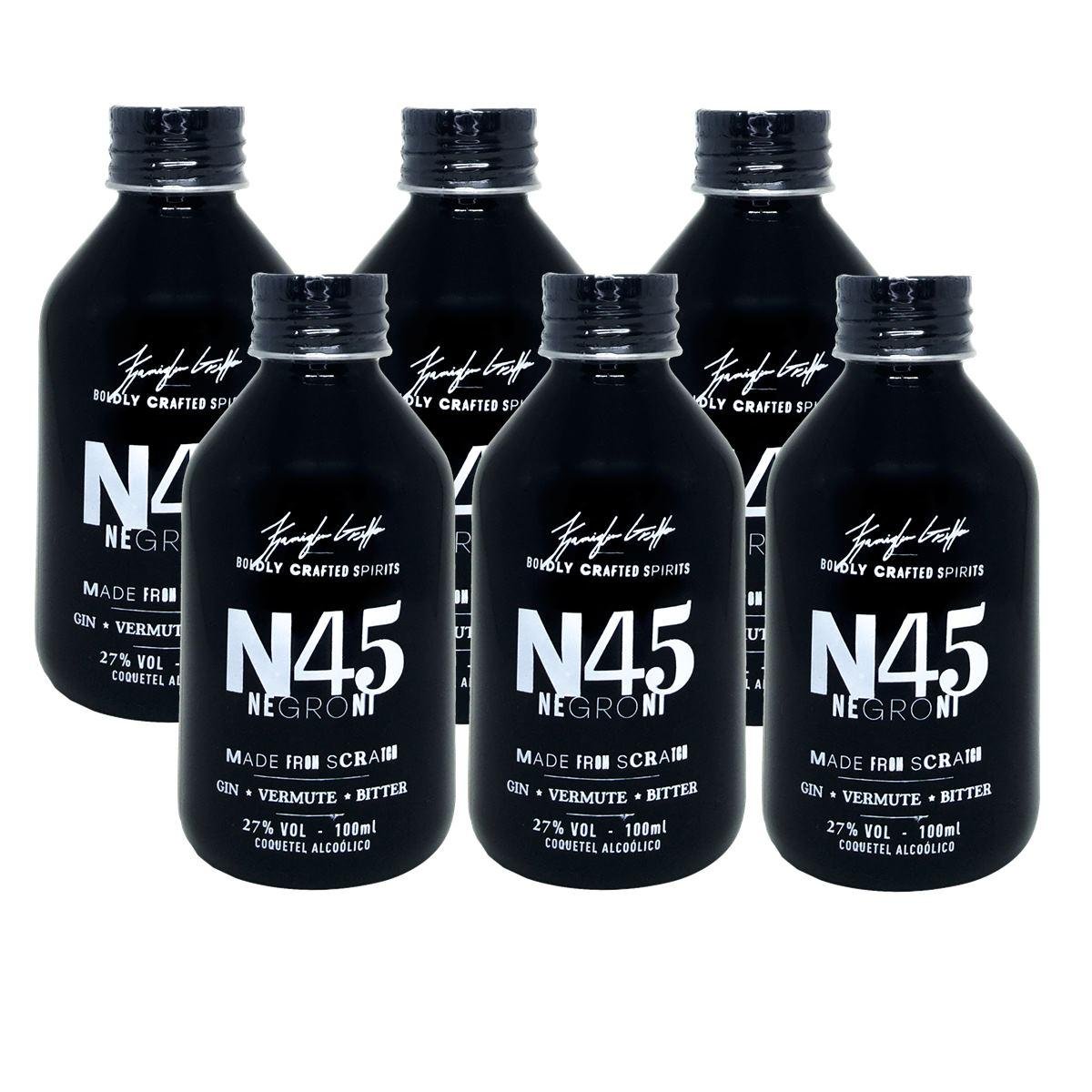 Kit 06 Unidades Mini Negroni N45 100ml | Pão de Açúcar