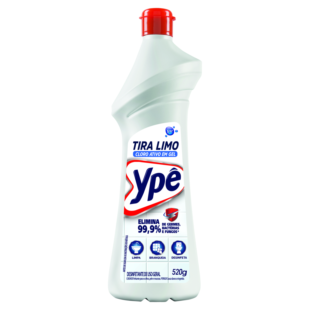 Tira Limo Cloro Gel Ypê 520g | Pão de Açúcar
