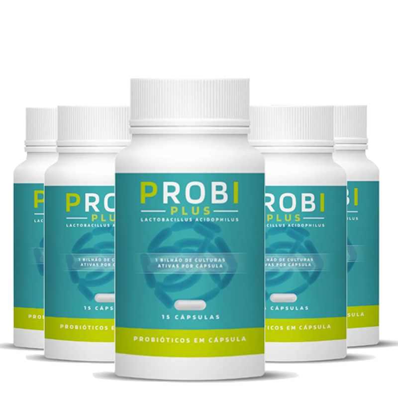Kit 5 Probiplus Probiótico Divina Pharma 15 cápsulas | Pão de Açúcar