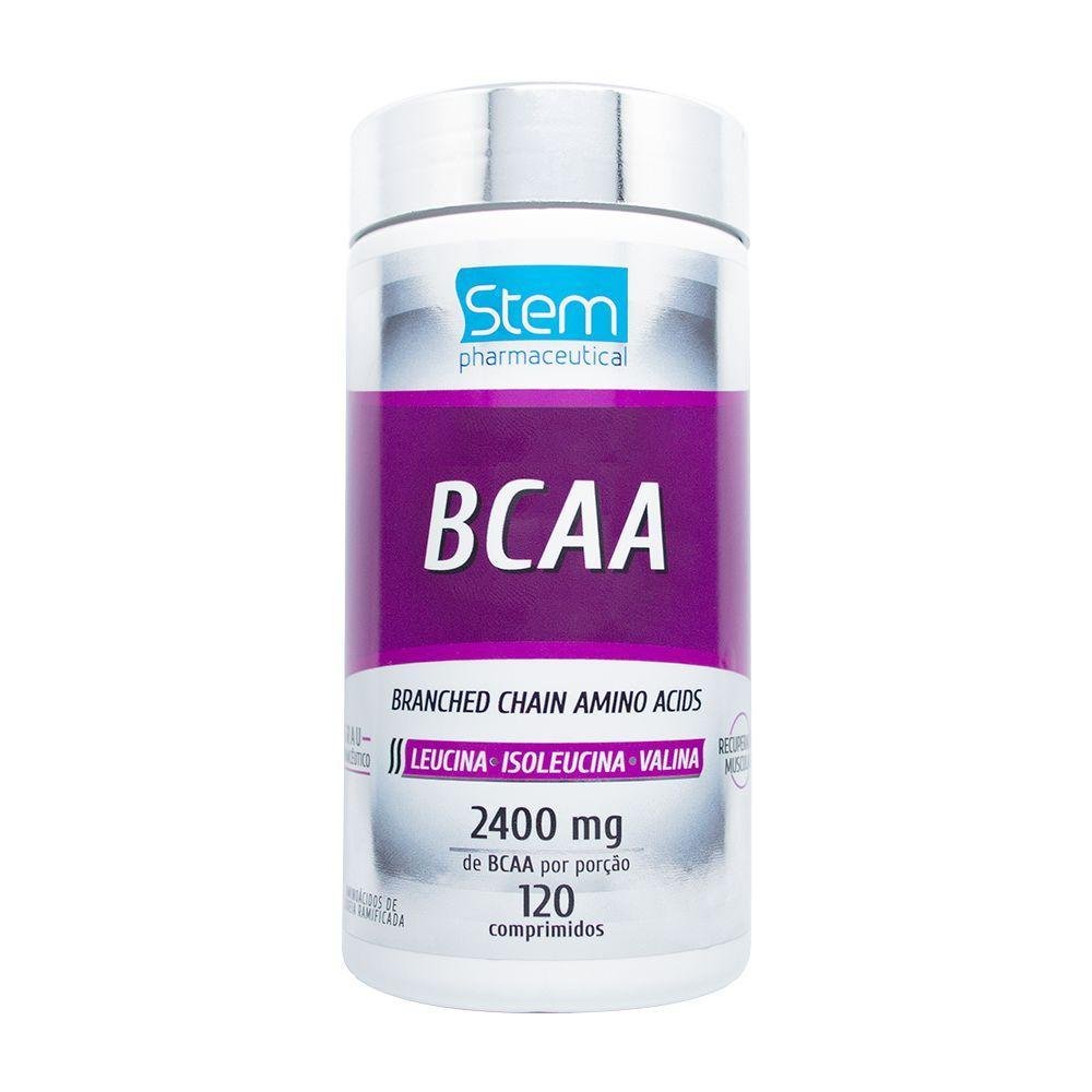 BCAA 2400mg (120 Comprimidos) - Stem Pharmaceutical | Pão de Açúcar