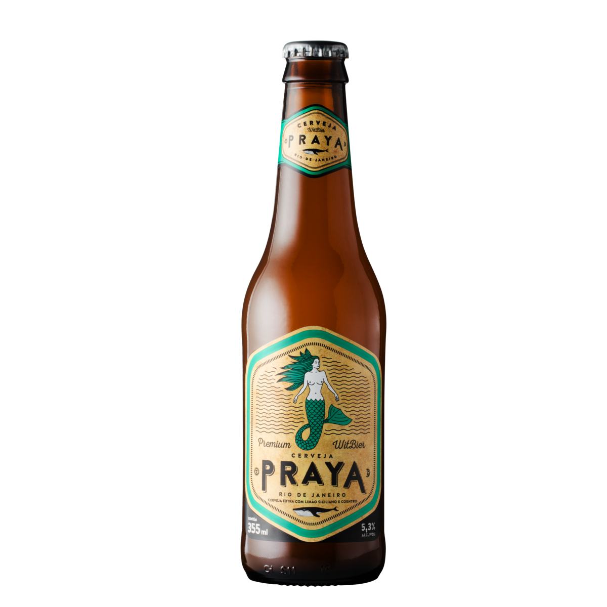 Cerveja Praya Receita Clássica 355ml | Pão de Açúcar