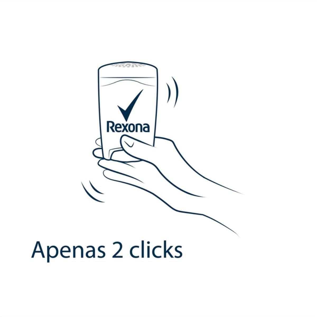 Desodorante Antitranspirante REXONA Clinical Feminino Rosa 48g | Pão de ...