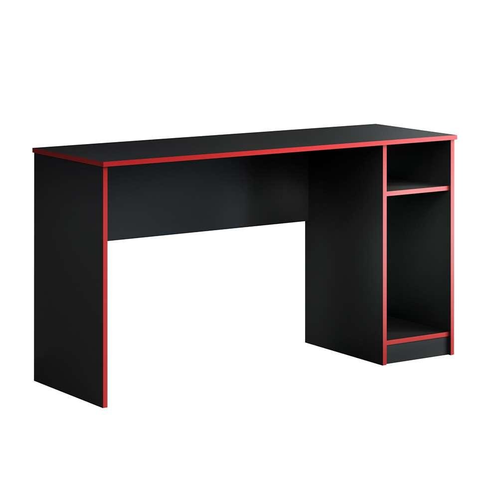 Mesa Gamer Motion Preta e Vermelha | Pão de Açúcar