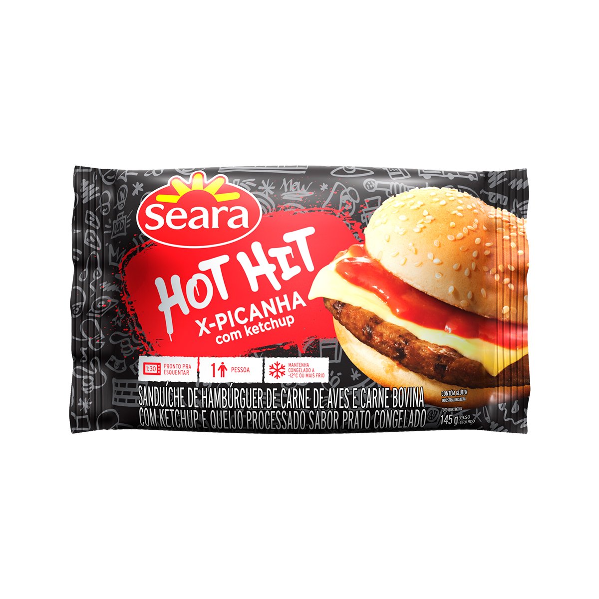 Hot hit picanha Seara 145g | Pão de Açúcar