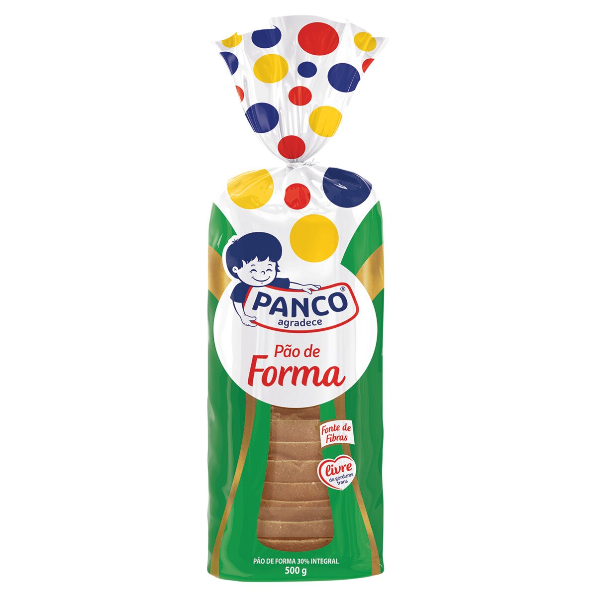 Pão de Forma Integral Panco Pacote 500g | Pão de Açúcar