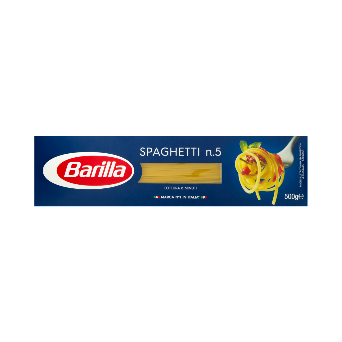 Macarrão Italiano Espaghetti Nº 5 BARILLA 500g | Pão de Açúcar