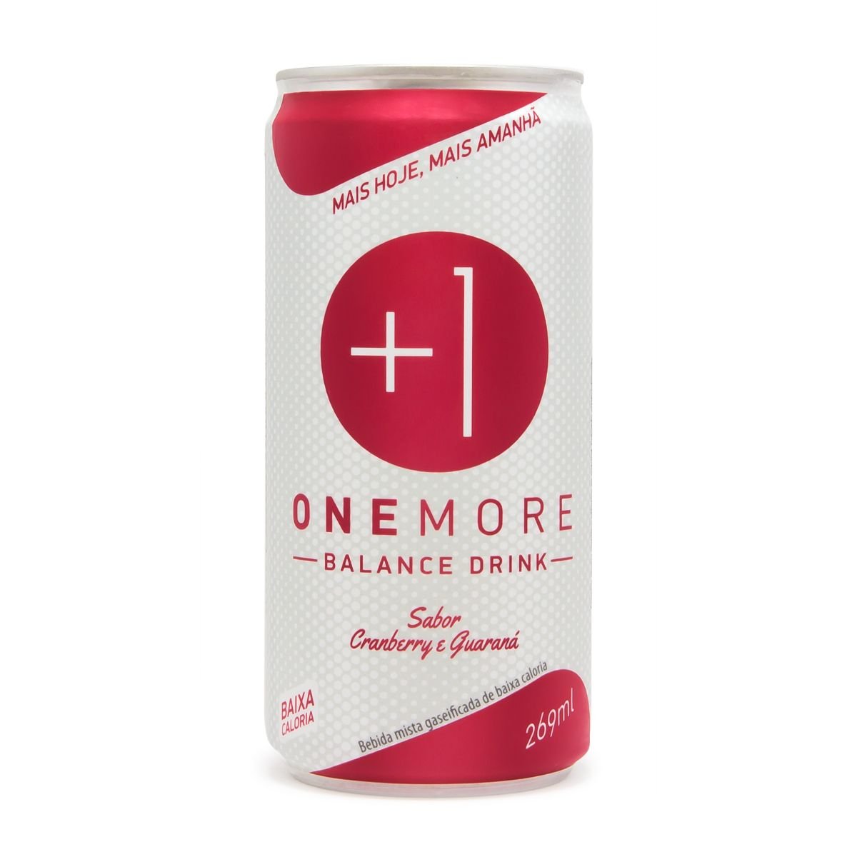 Bebida Funcional One More Sabor Cranberry e Guaraná lata 269ml | Pão de ...