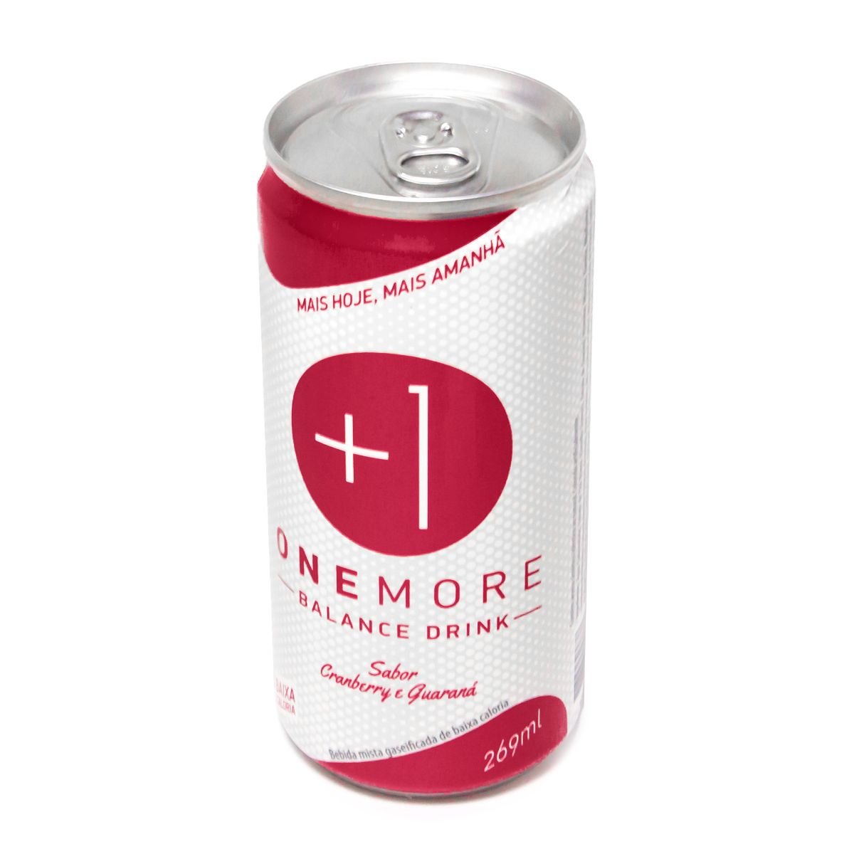 Bebida Funcional One More Sabor Cranberry e Guaraná lata 269ml | Pão de ...