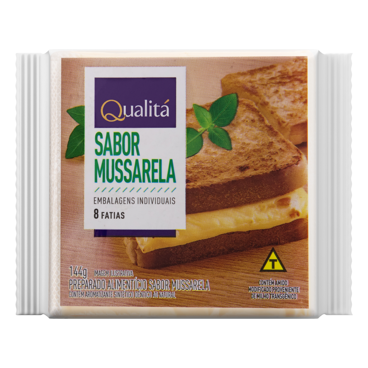 Queijo Processado Mussarela QUALITÁ 144g | Pão de Açúcar