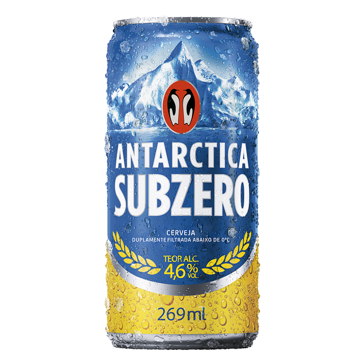 Cerveja Antarctica Sub Zero Pilsen 269ml Lata | Pão de Açúcar