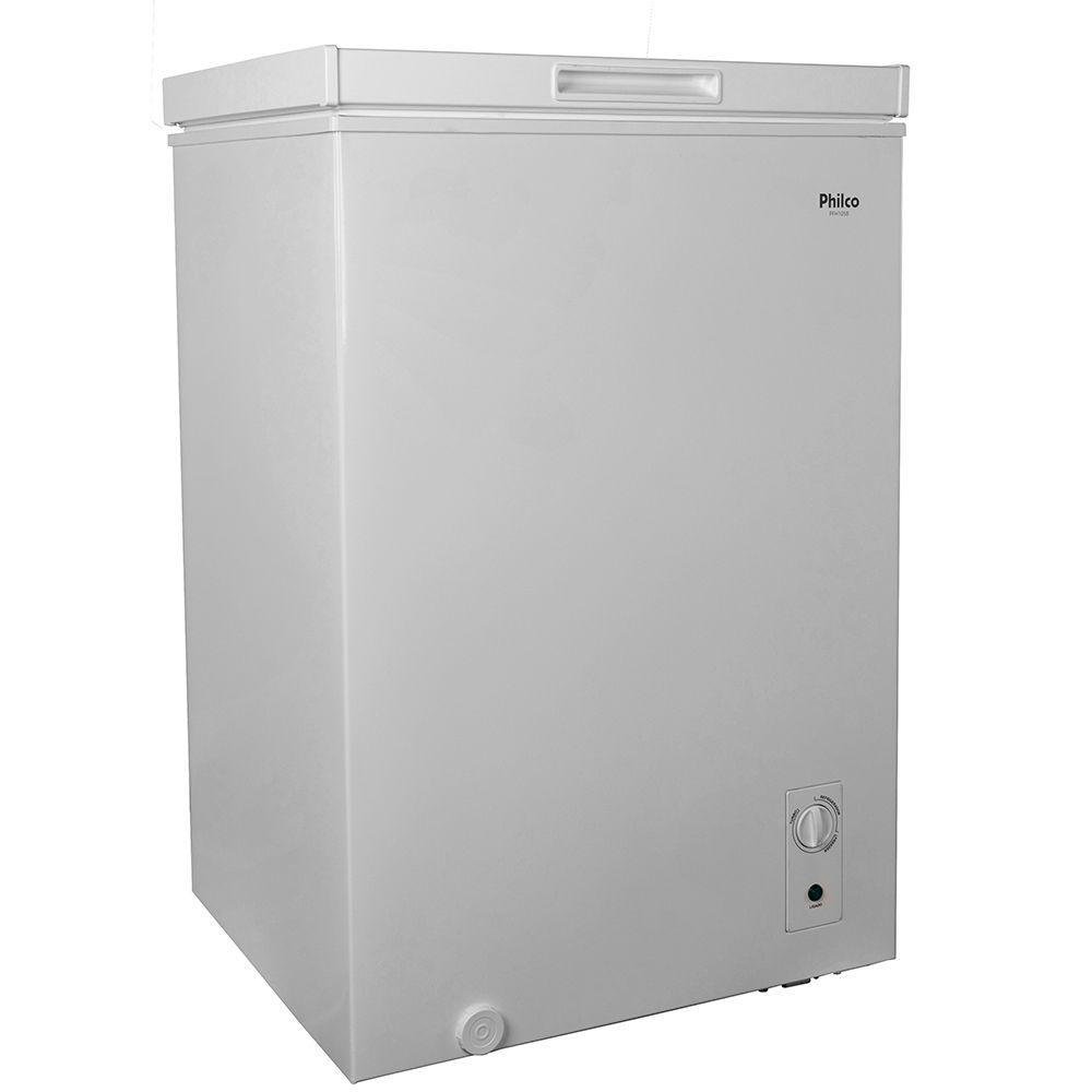 Freezer Philco Horizontal 1 Porta Degelo Manual 99 Litros Branco 220V ...