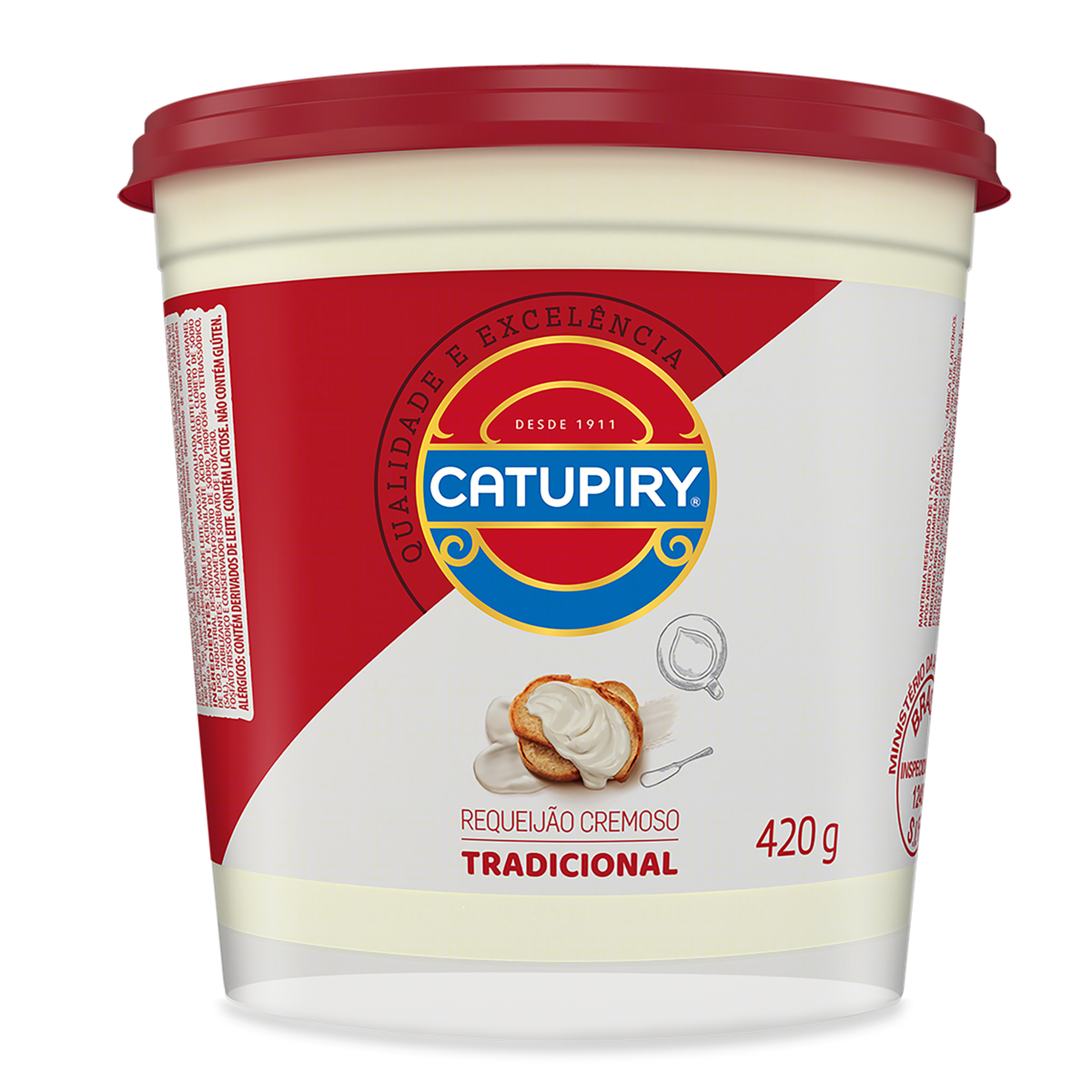Requeijão Cremoso Tradicional Catupiry Pote 420g | Pão de Açúcar