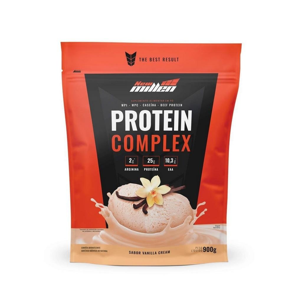 Protein Complex 900gr Refil - New Millen Sabor:Baunilha | Pão de Açúcar