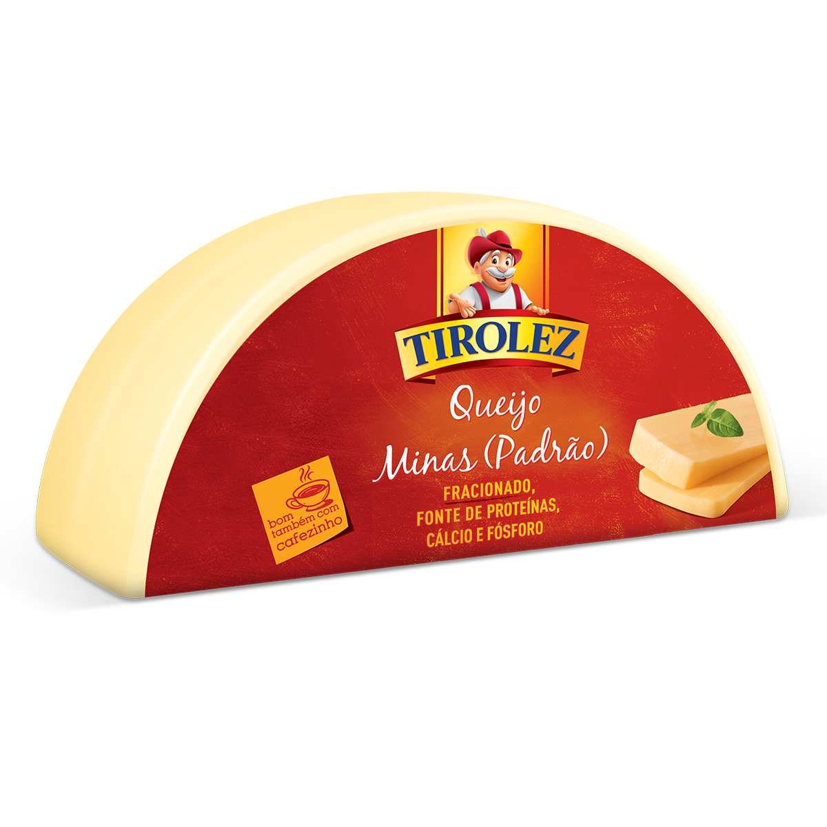 Queijo Minas Padrão Tirolez Pedaço 480g | Pão de Açúcar
