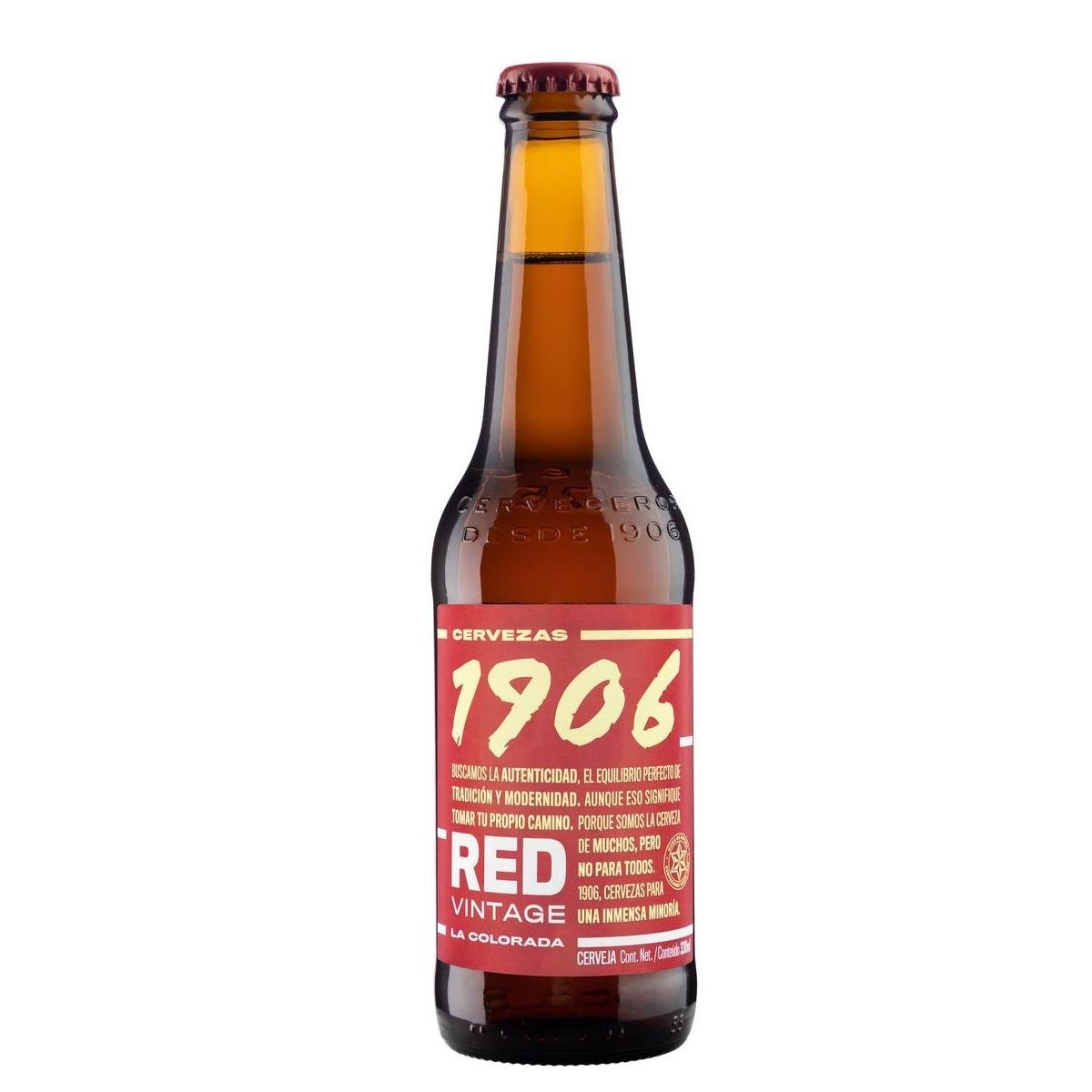 Cerveja Red Vintage ESTRELLA GALICIA 1906 Garrafa 330ml | Pão de Açúcar