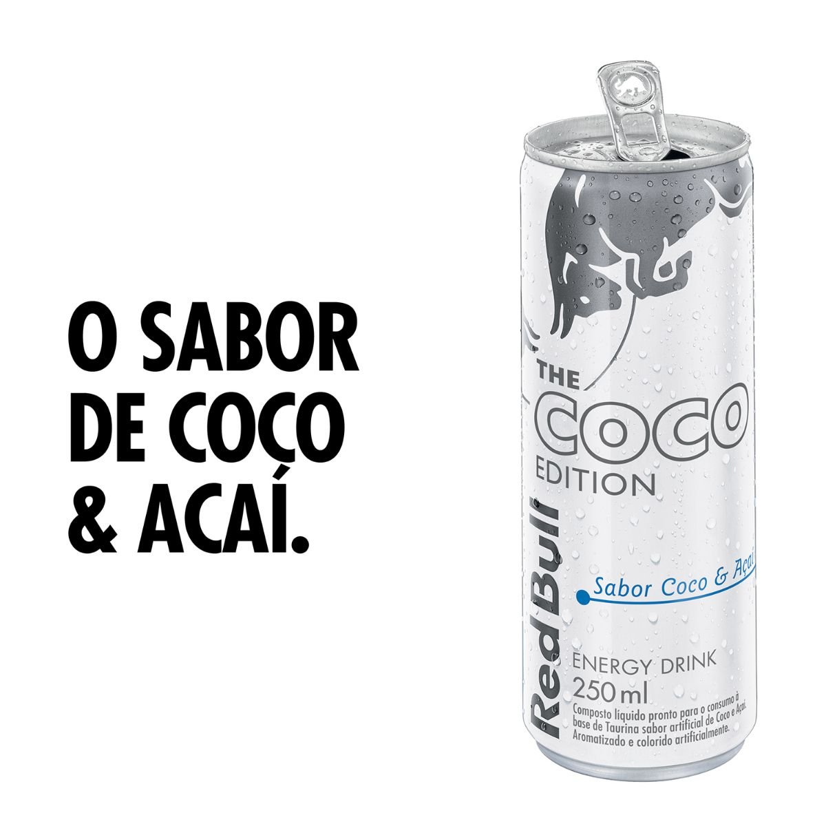 Energético Red Bull Energy Drink Coco e Açaí Edition 250 ml (24 latas ...