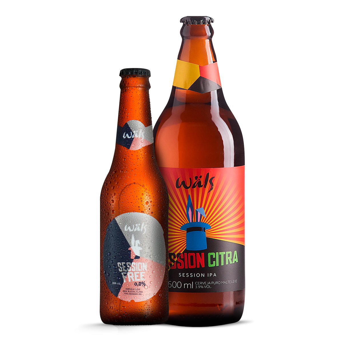 Kit Cervejas WALS Session Free + Session Citra | Pão de Açúcar
