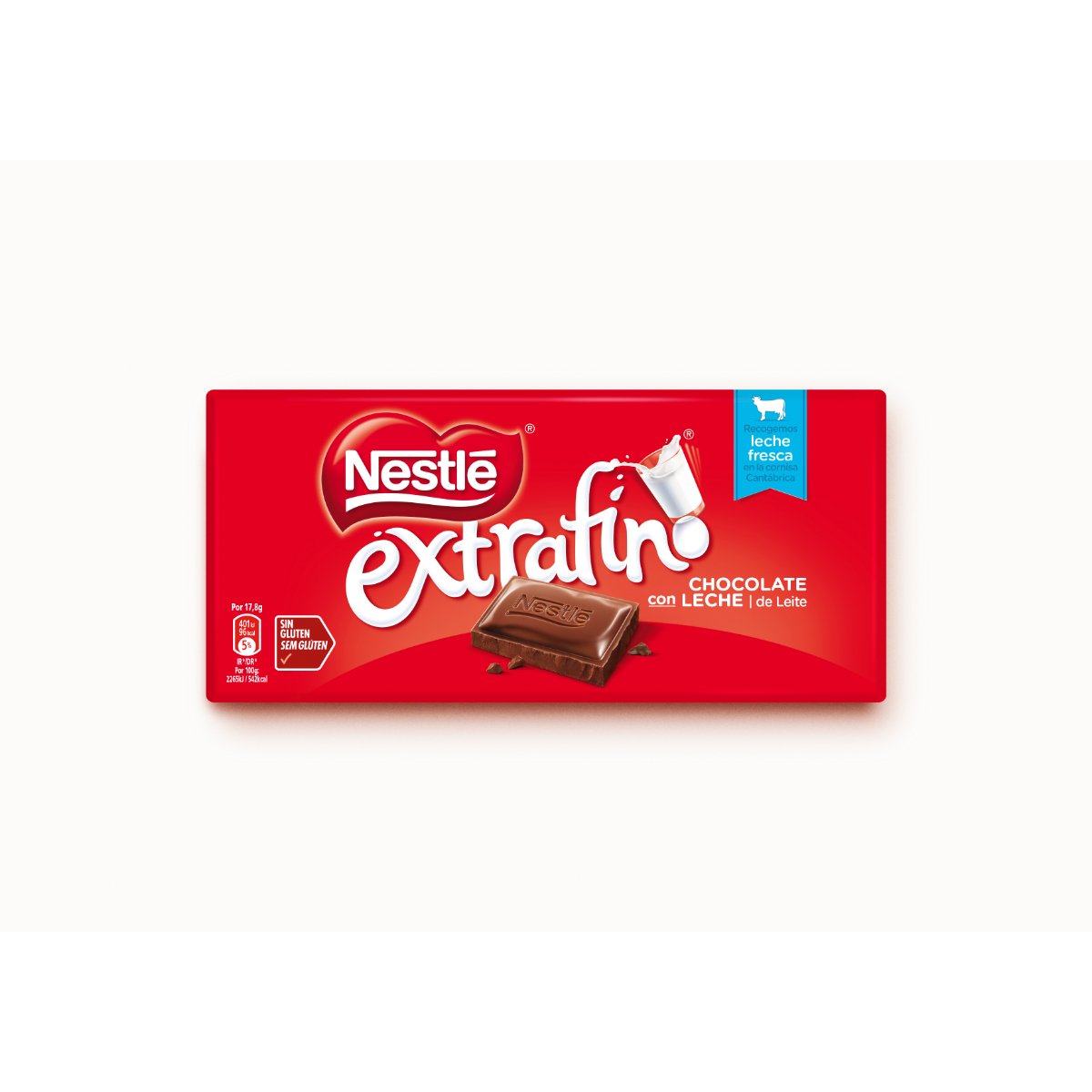 Chocolate NESTLÉ Extrafino Leite 120g IMPORTADO _ Importação | Pão de ...