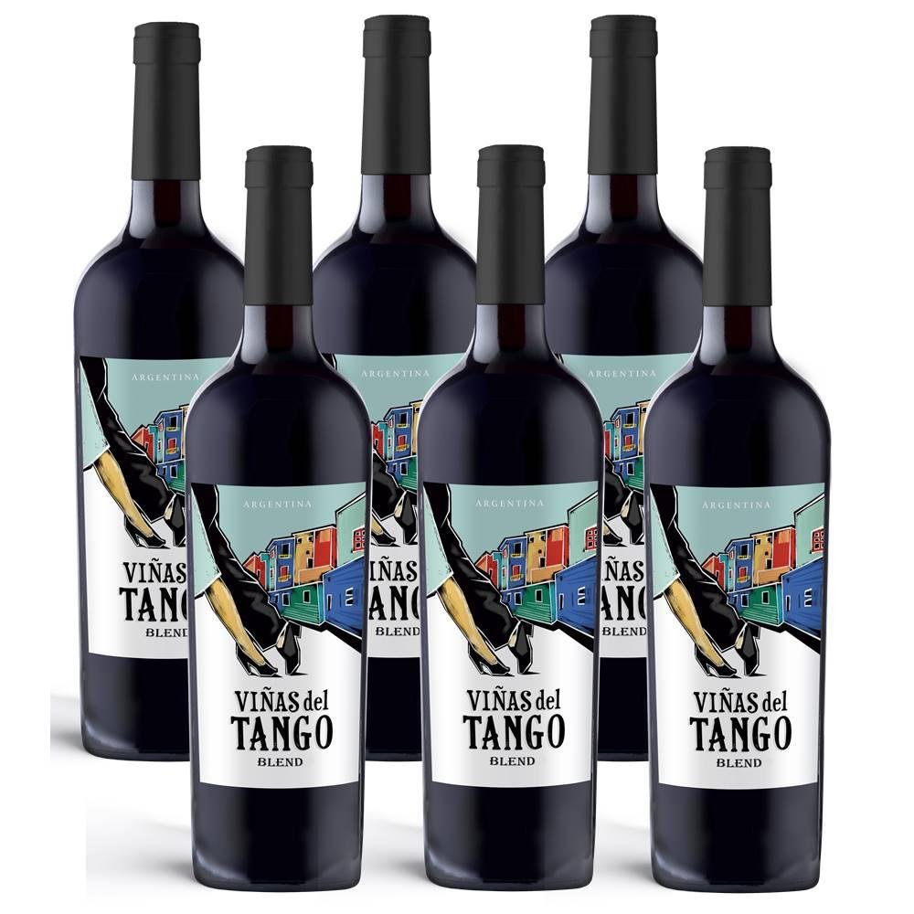 Kit 06 Unidades Vinho Vinas Del Tango Blend 750ml | Pão de Açúcar