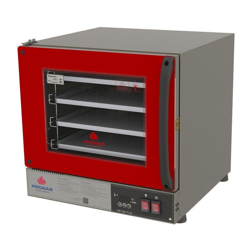 Forno Turbo Elétrico Progás Fast Oven Plus Vermelho 220V PRP-004 Plus ...