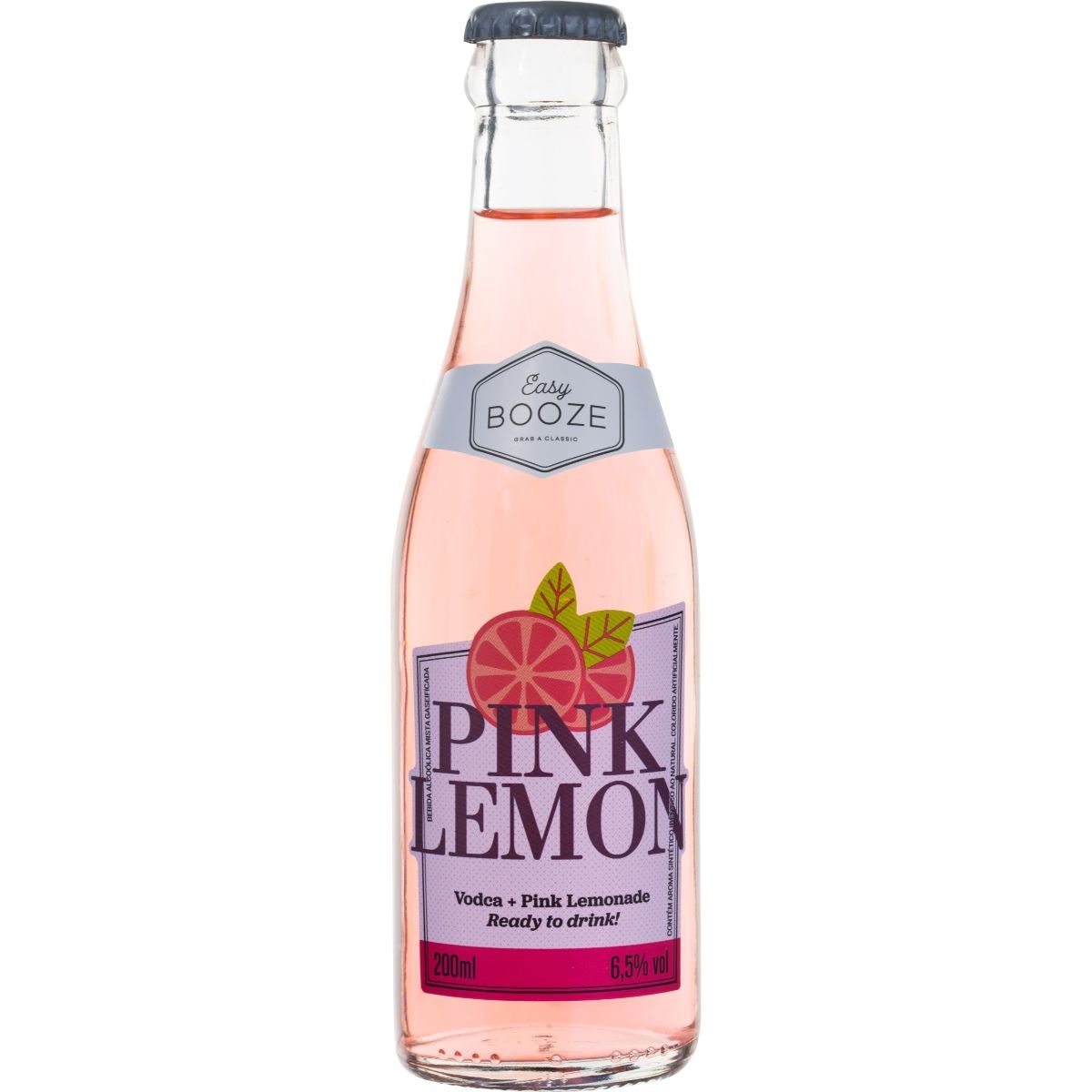 Vodka Pink Lemonade EASY BOOZE Garrafa 200ml | Pão de Açúcar