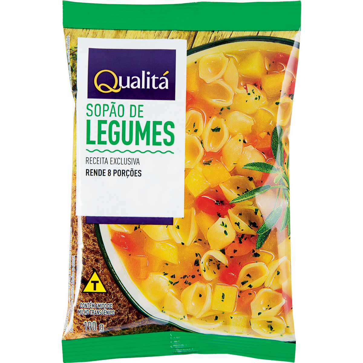 Sopão de Legumes QUALITÁ 190g | Pão de Açúcar