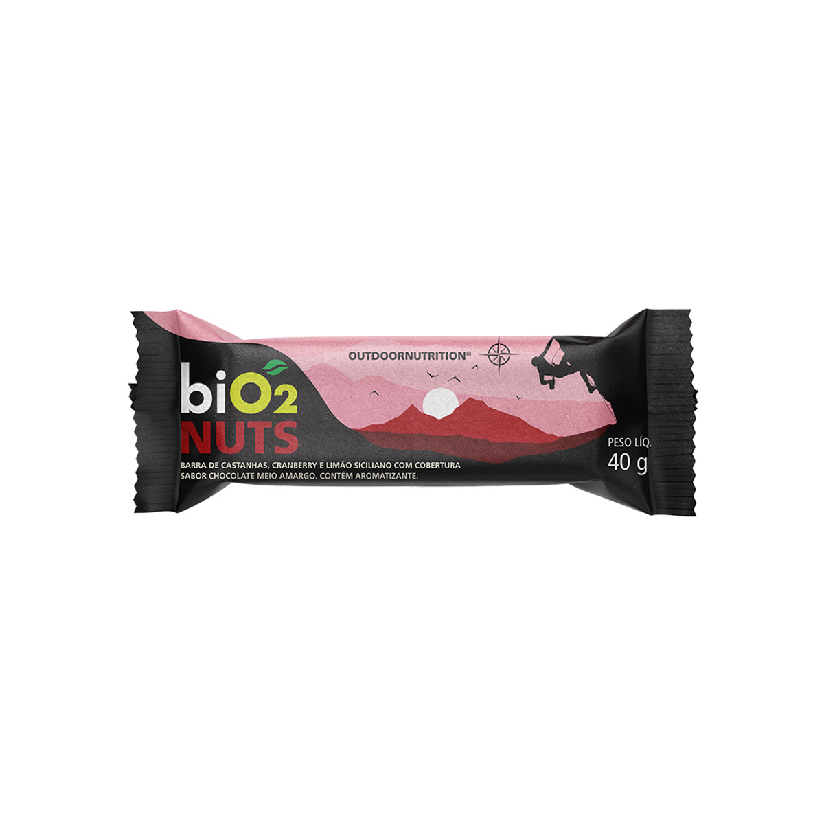 Barra Nuts Cranberry Limão Bio2 40g | Pão de Açúcar