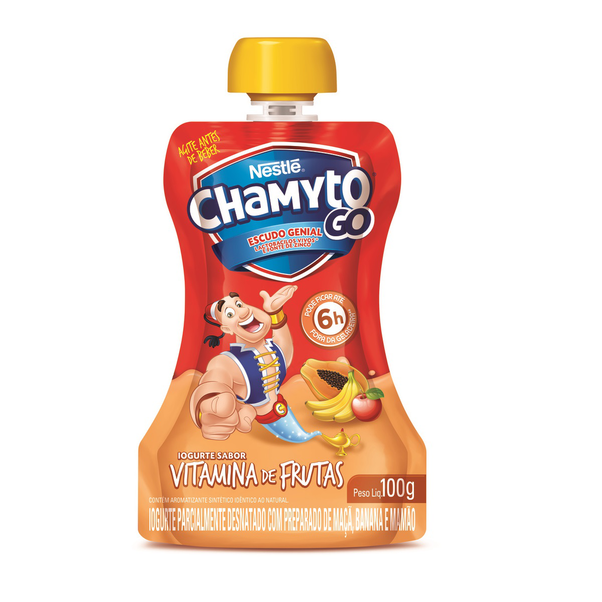 Iogurte Chamyto Vitamina de Frutas 100g | Pão de Açúcar