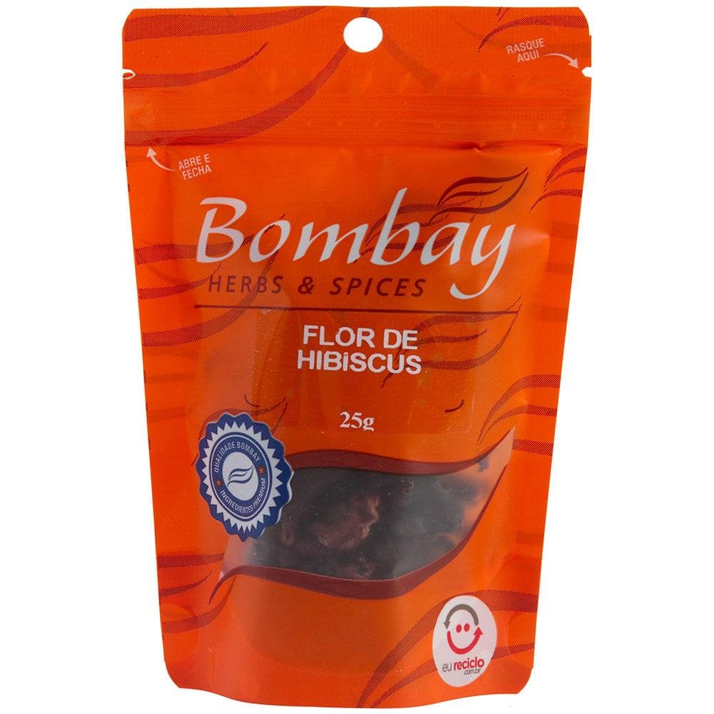 Flor de Hibisco Bombay Herbs & Spices Pouch 25g | Pão de Açúcar