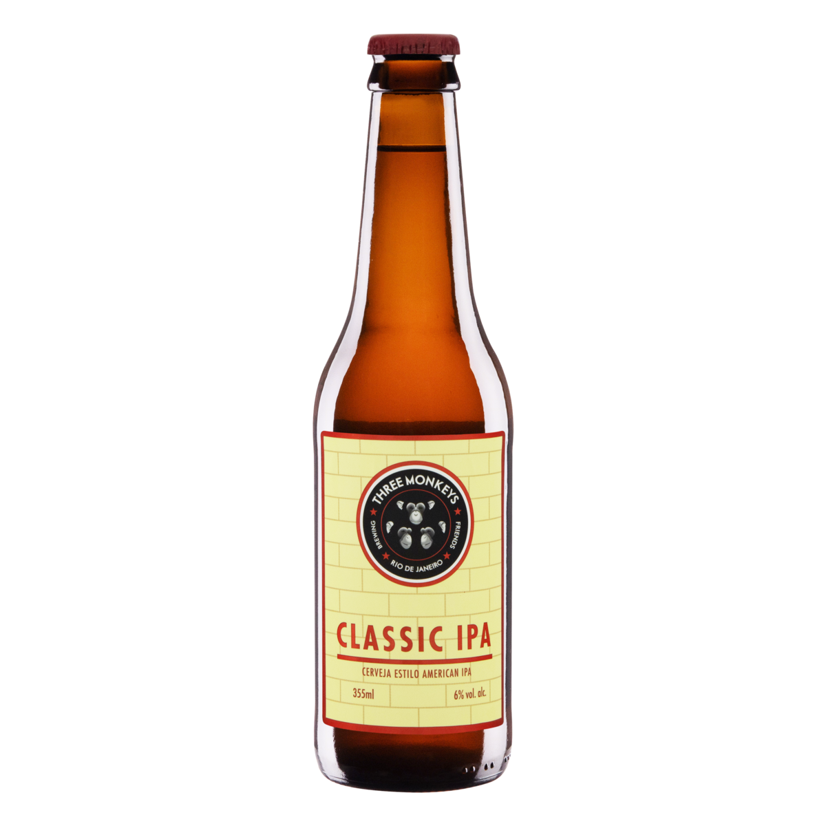 Cerveja Three Monkeys Classic Ipa 355ml | Pão de Açúcar