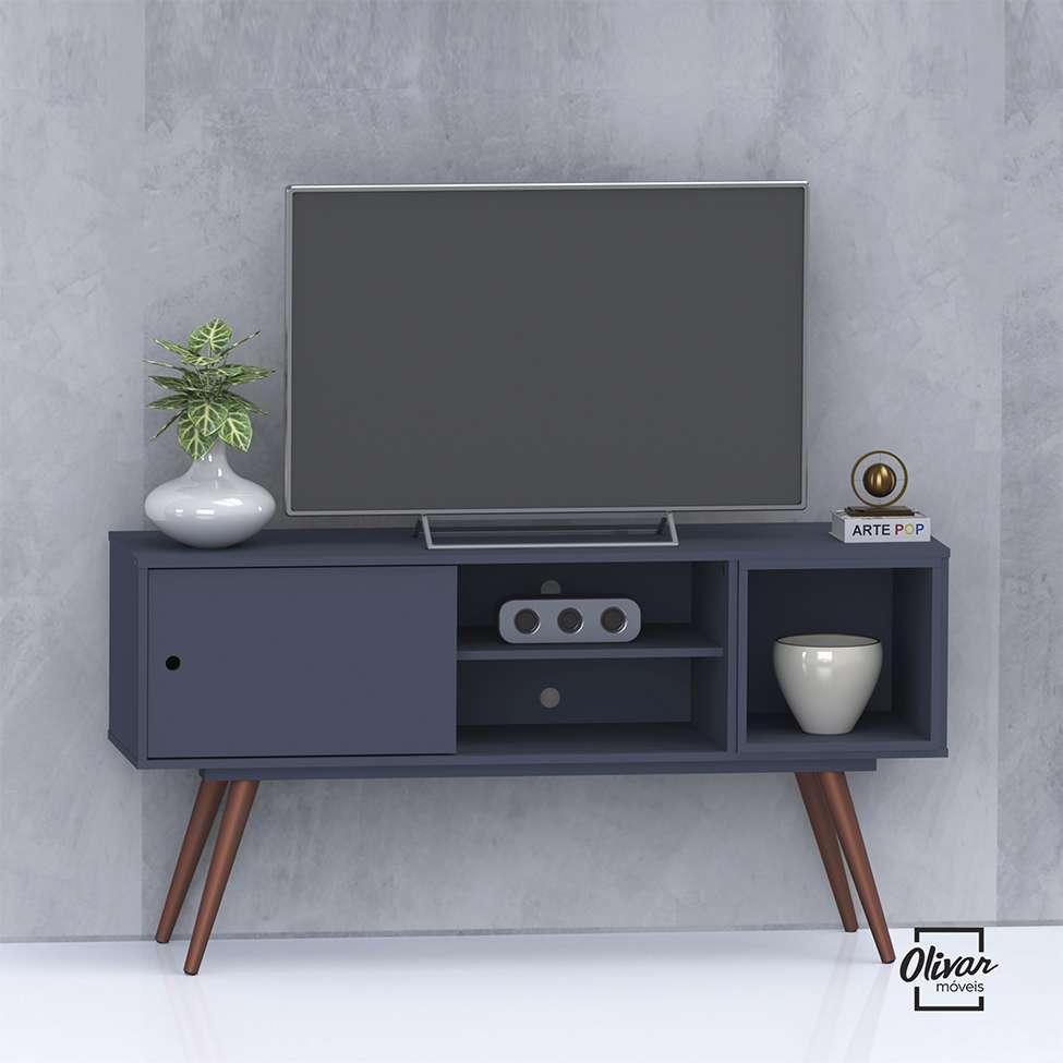 Rack Retrô Monschau Azul 140 cm | Pão de Açúcar