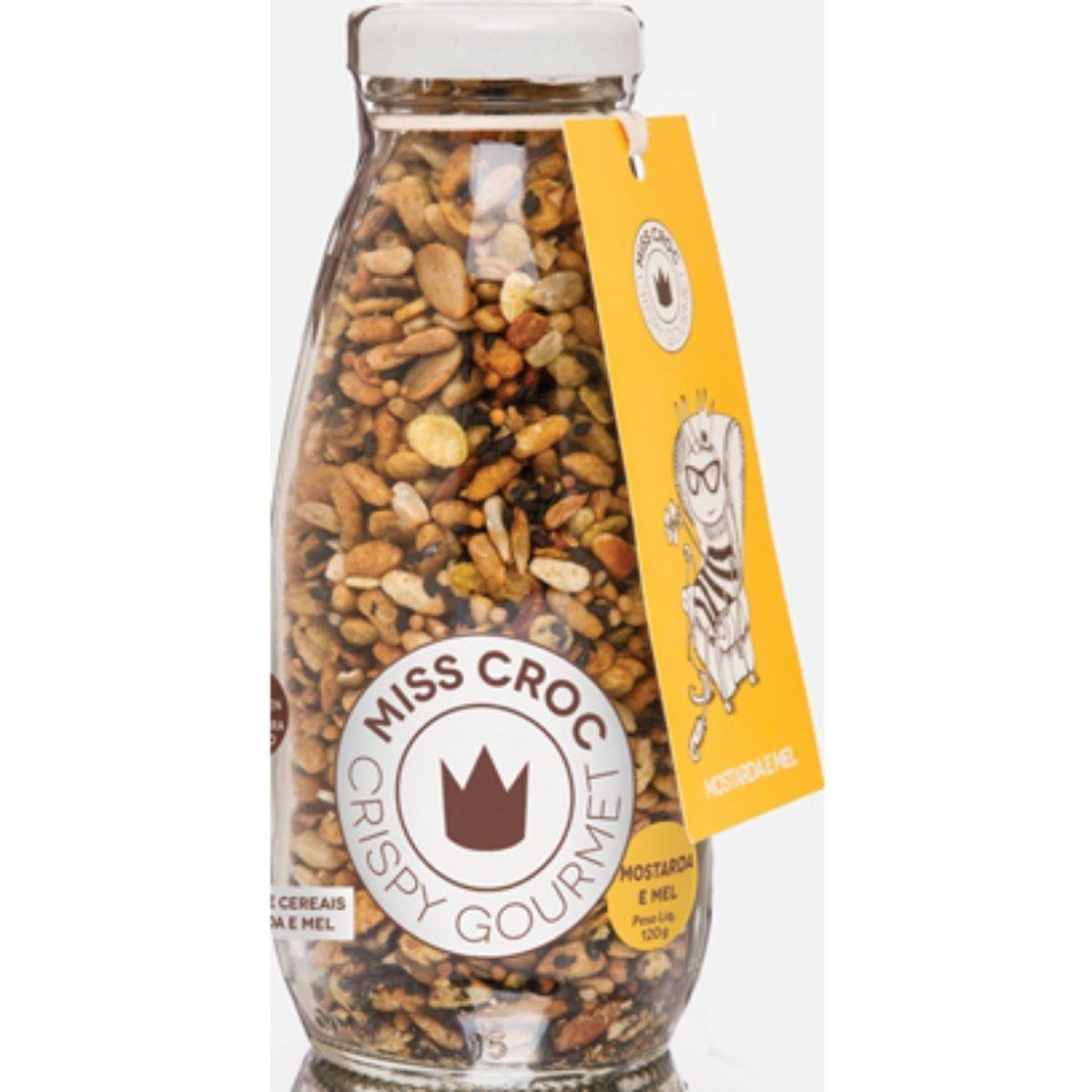 Crispy Mostarda e Mel MISS CROC Garrafa 120g | Pão de Açúcar