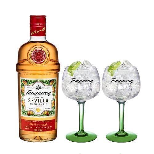 Combo Tanqueray Sevilla 700ml + 2 Taças Tanqueray Importadas | Pão de ...