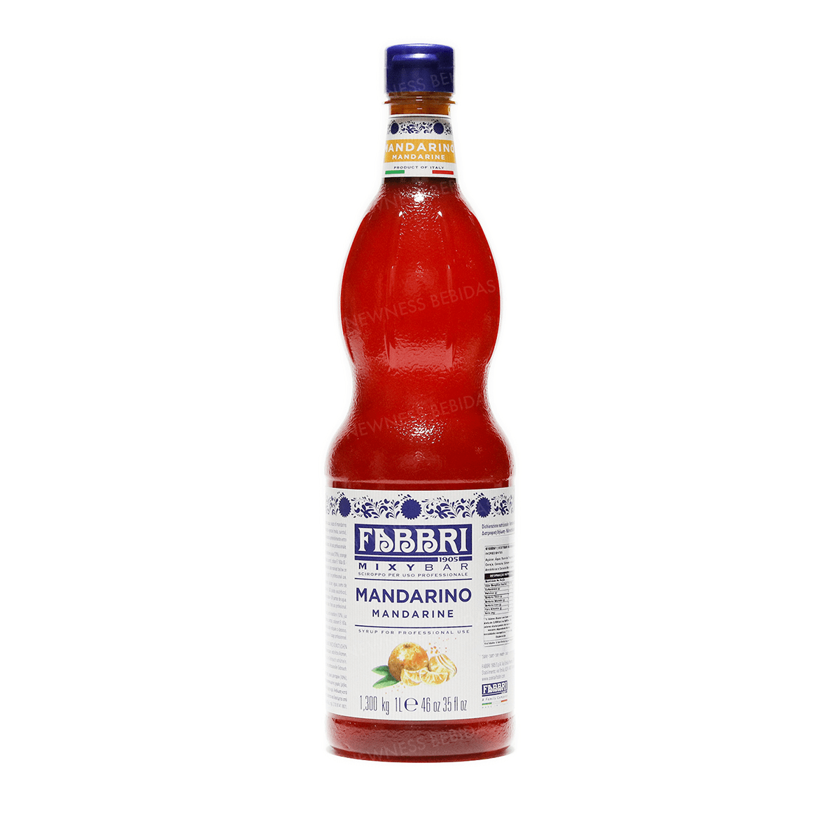 Xarope Fabbri Mixybar Sabor Mandarino (Tangerina) 1000ml | Pão de Açúcar