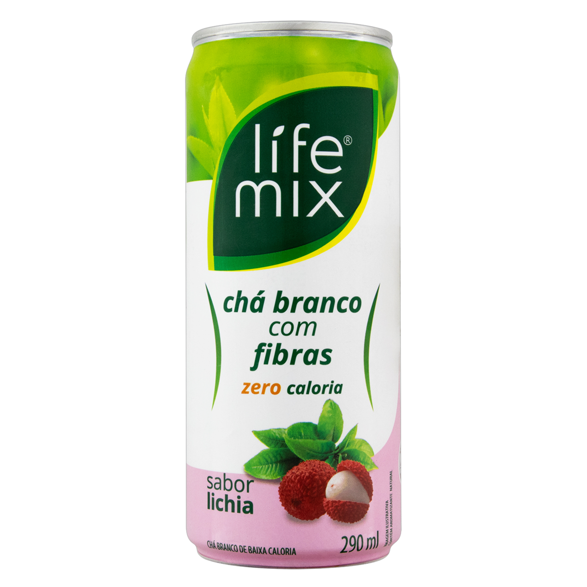 Chá Branco Natural Funcional Life Mix com Lichia e Fibras Zero Caloria ...