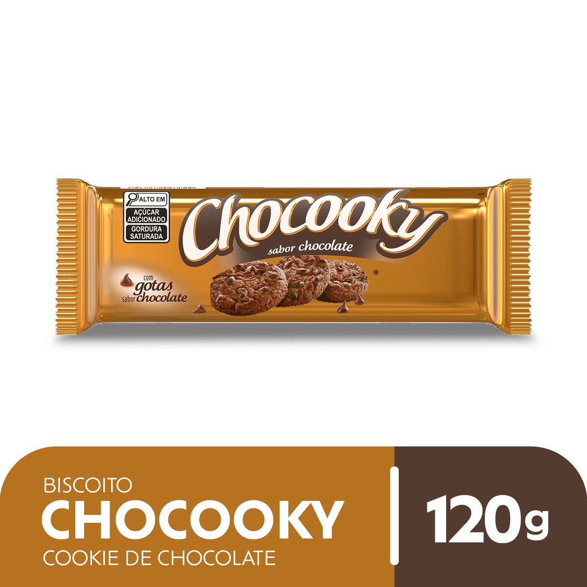 Cookie CHOCOOKY Chocolate Pacote 120g | Pão de Açúcar