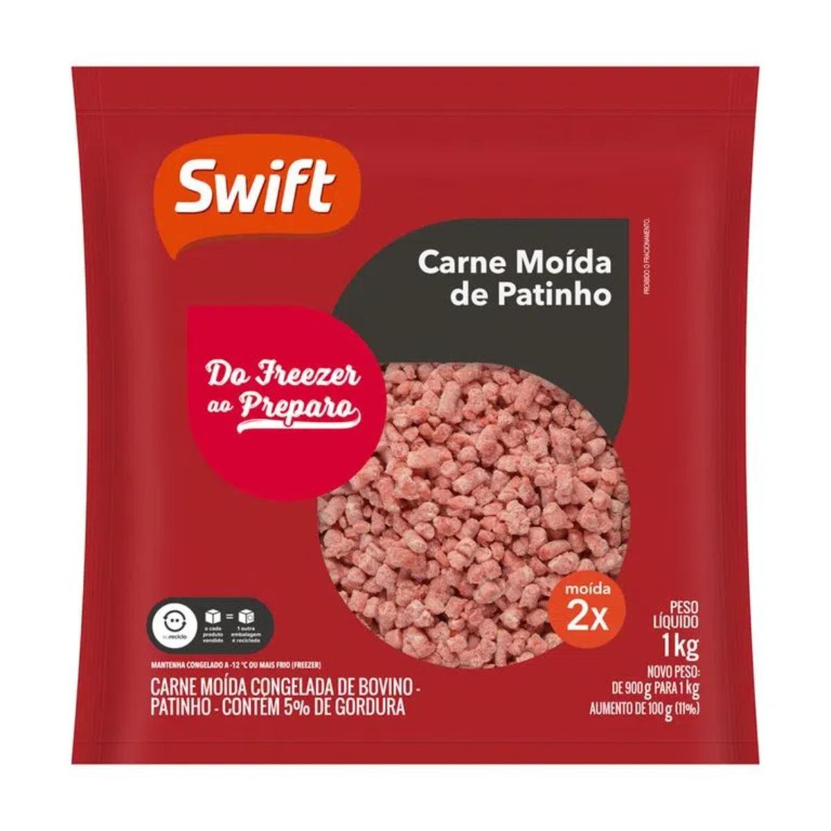 Carne Moída SWIFT 1Kg | Pão de Açúcar