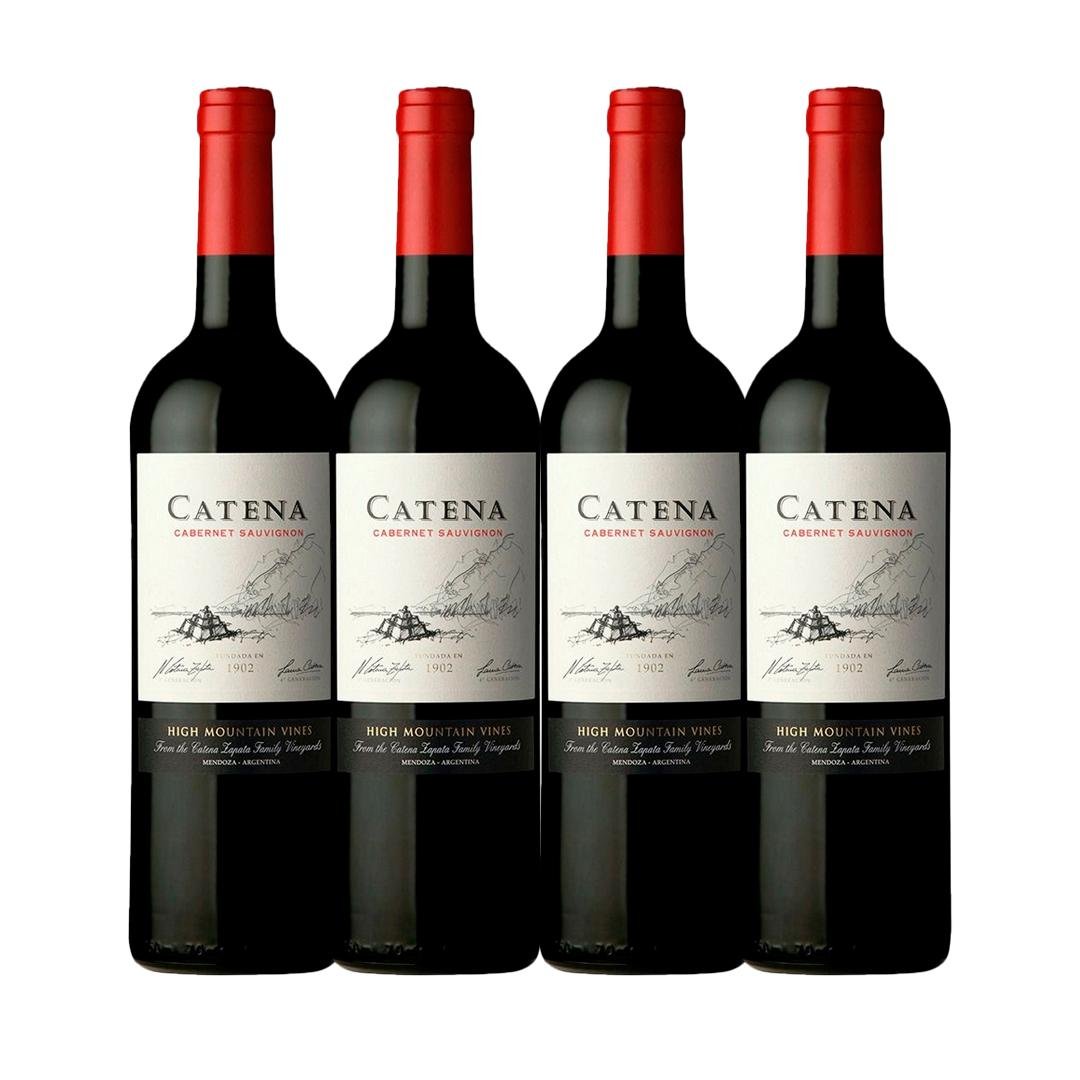Kit 4 Garrafas Vinho Catena Cabernet Sauvignon 750ml | Pão de Açúcar