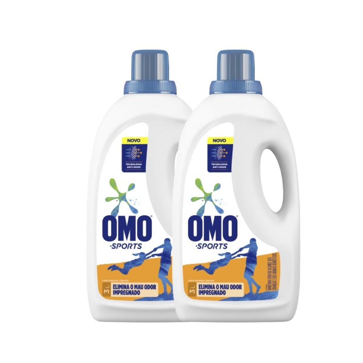 Kit com 6 Caixas de Sabão em Pó Omo Sports 1.6 KG | Pão de Açúcar