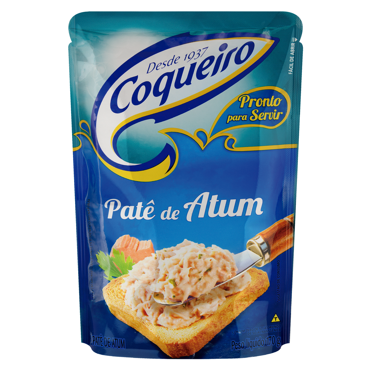 Patê de Atum Tradicional COQUEIRO 170g | Pão de Açúcar