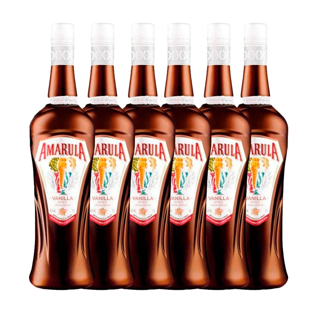 Kit 6 garrafas Licor Amarula Vanilla Spice 750ml | Pão de Açúcar