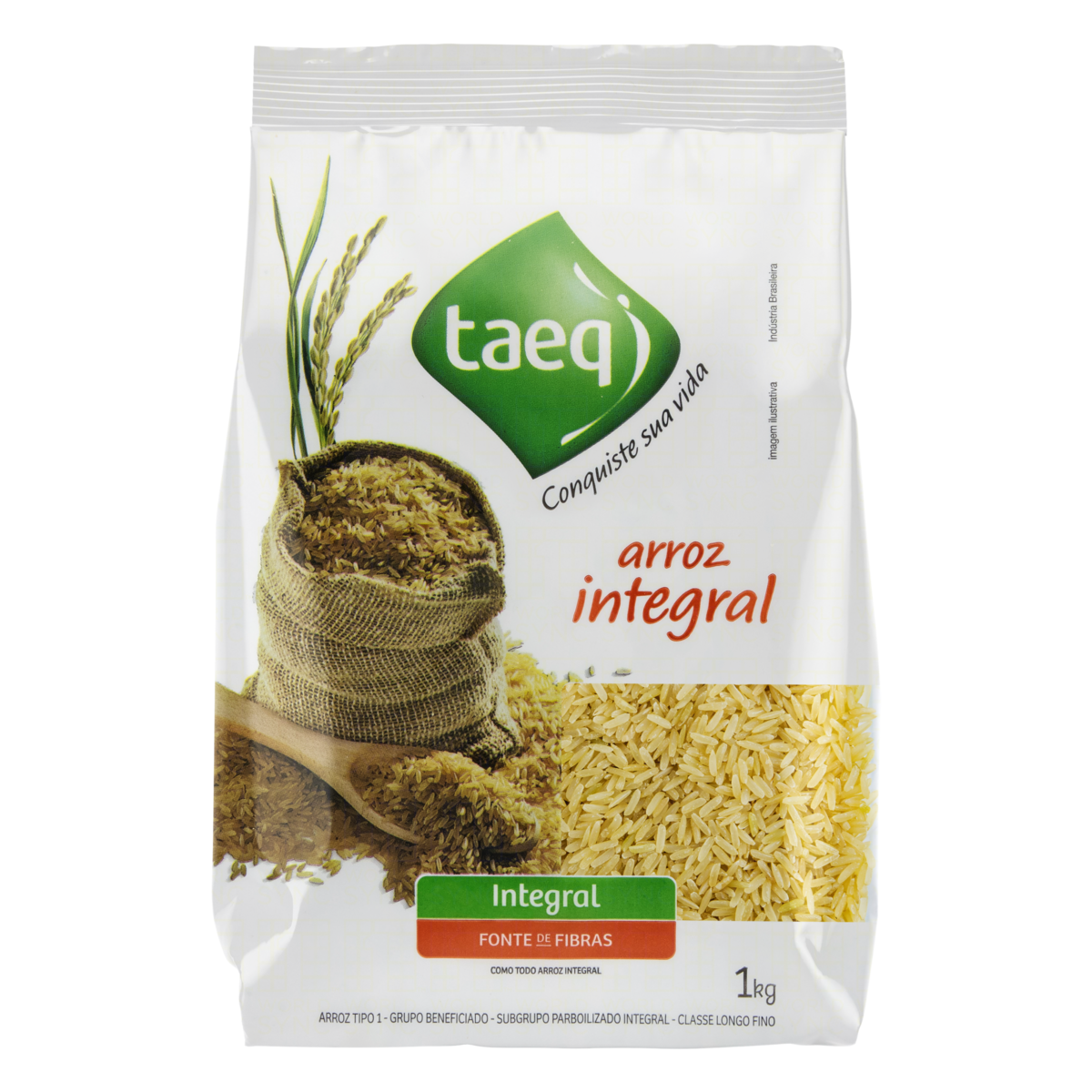 Arroz Integral Taeq Pacote 1kg | Pão de Açúcar