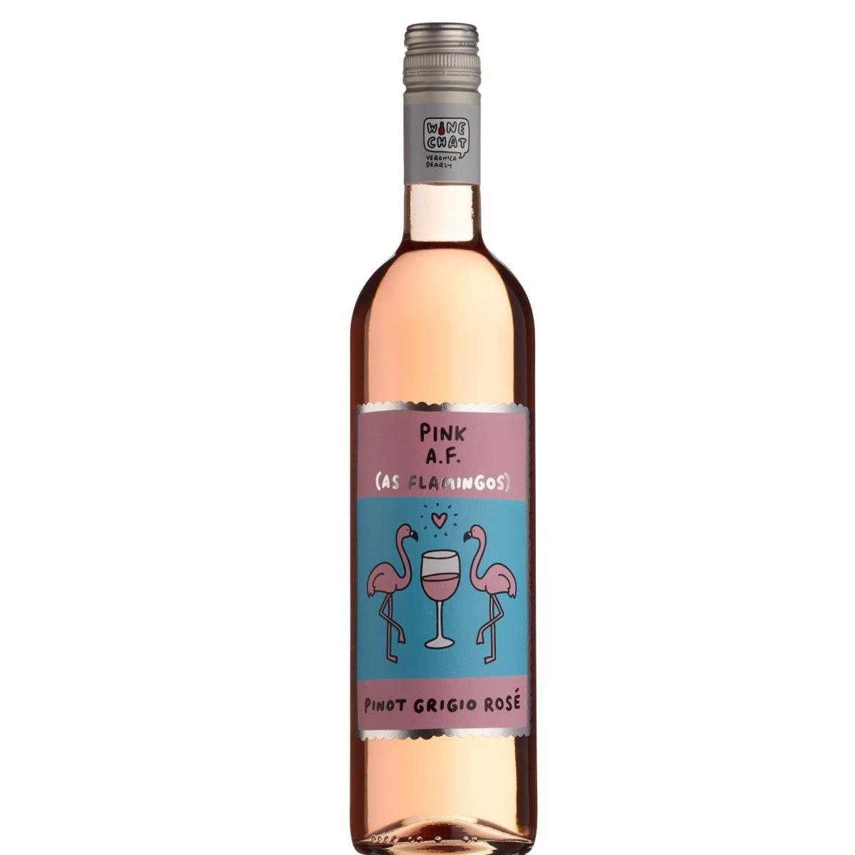 Vinho Italiano Wine Chat Pink AF Pinot Grigio Rose 750ml | Pão de Açúcar